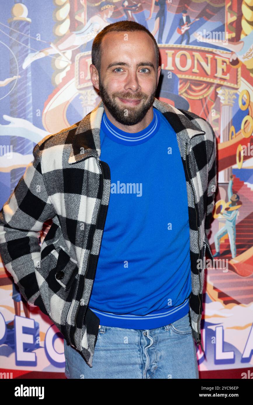 Tristan Lopin attending the opening night of Spectaculaire, the new ...