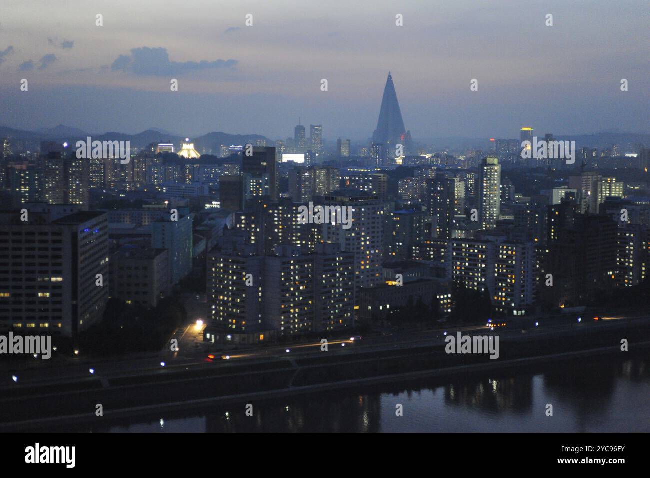 Pyongyang city skyline hi-res stock photography and images - Alamy