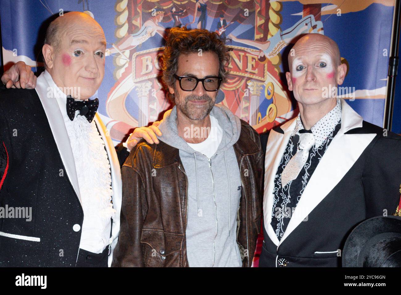 Romain Duris attending the opening night of Spectaculaire, the new ...