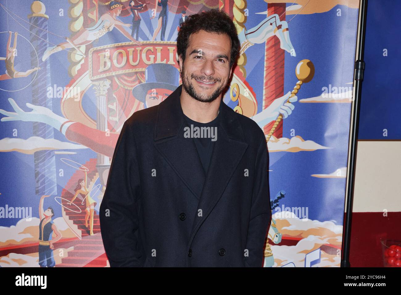 Amir attending the opening night of Spectaculaire, the new Cirque d ...