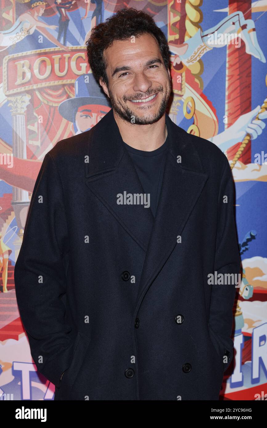 Amir attending the opening night of Spectaculaire, the new Cirque d ...