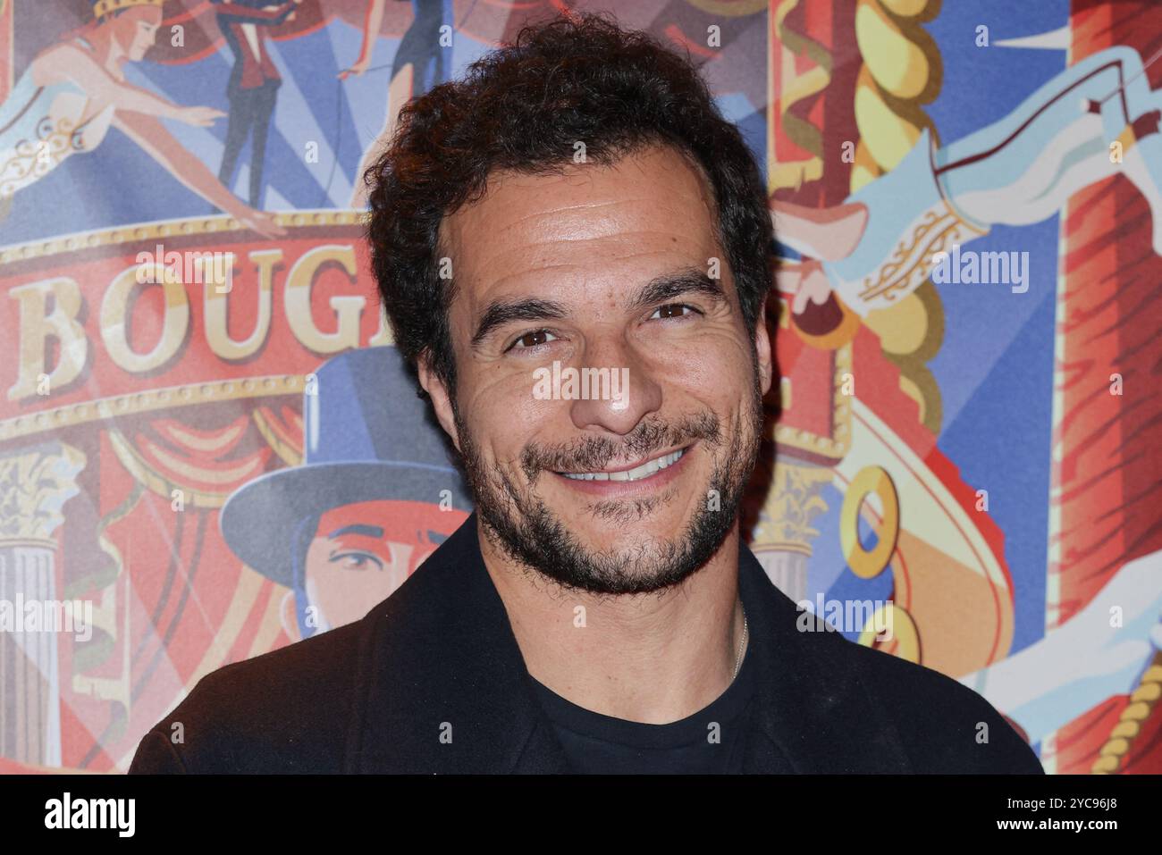 Amir attending the opening night of Spectaculaire, the new Cirque d ...