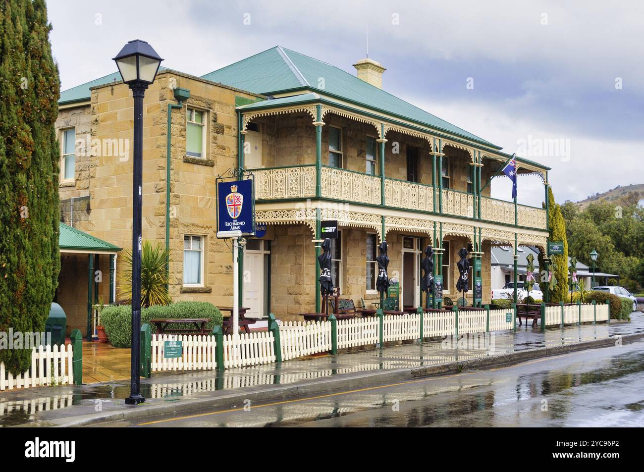 The Richmond Arms Hotel was established in 1827 but the current ...