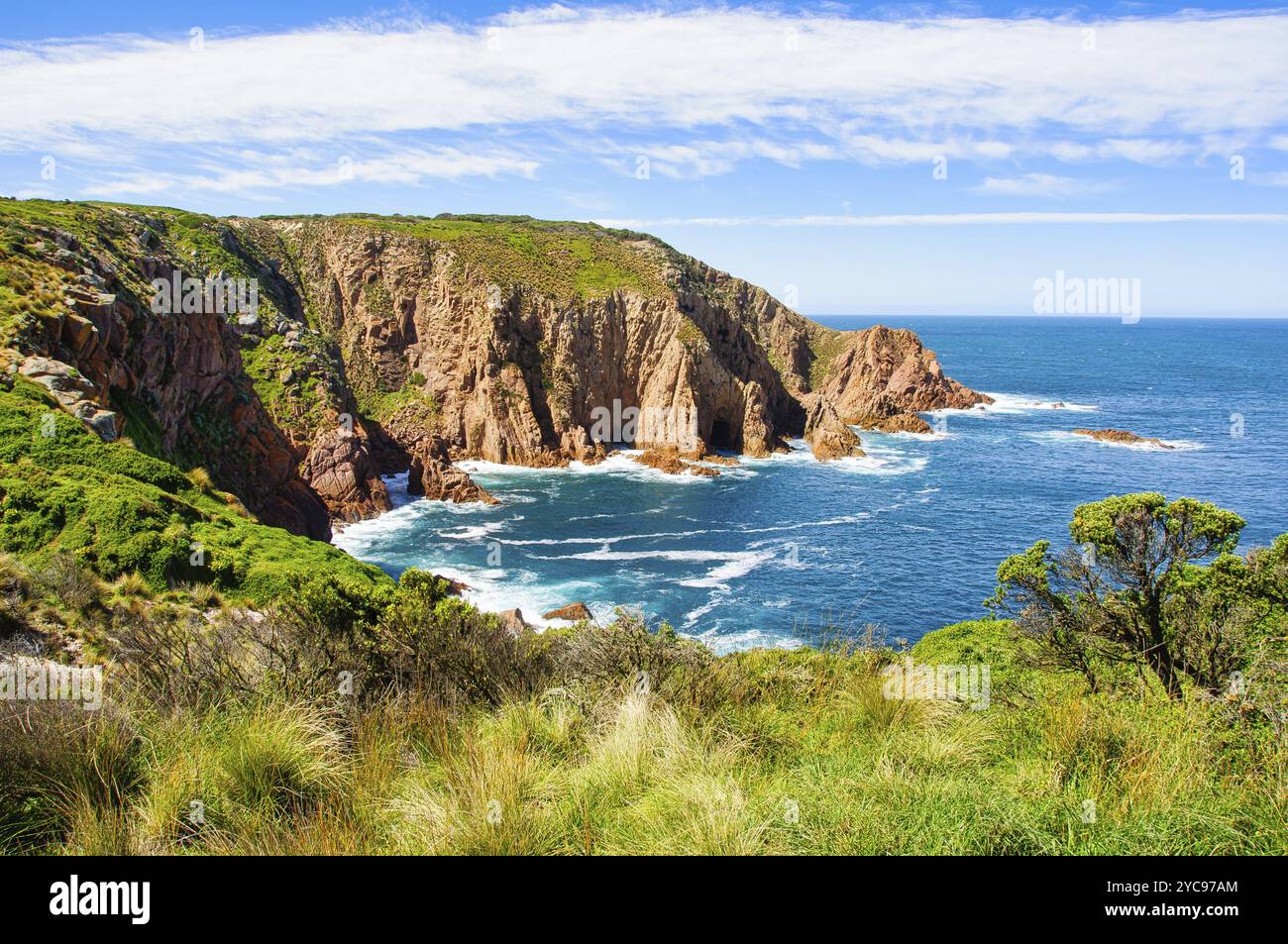At 112 metres above sea-level, Cape Woolamai Beacon is the highest ...