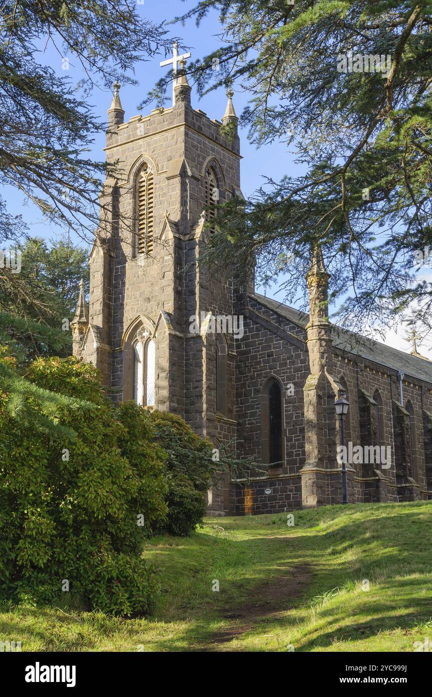 St Paul' Anglican Church is a striking Gothic bluestone church, Kyneton ...
