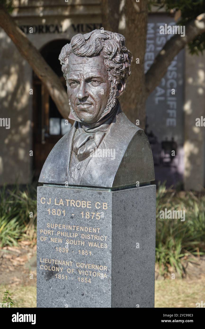 This memorial commemorates Charles Joseph La Trobe, the first ...