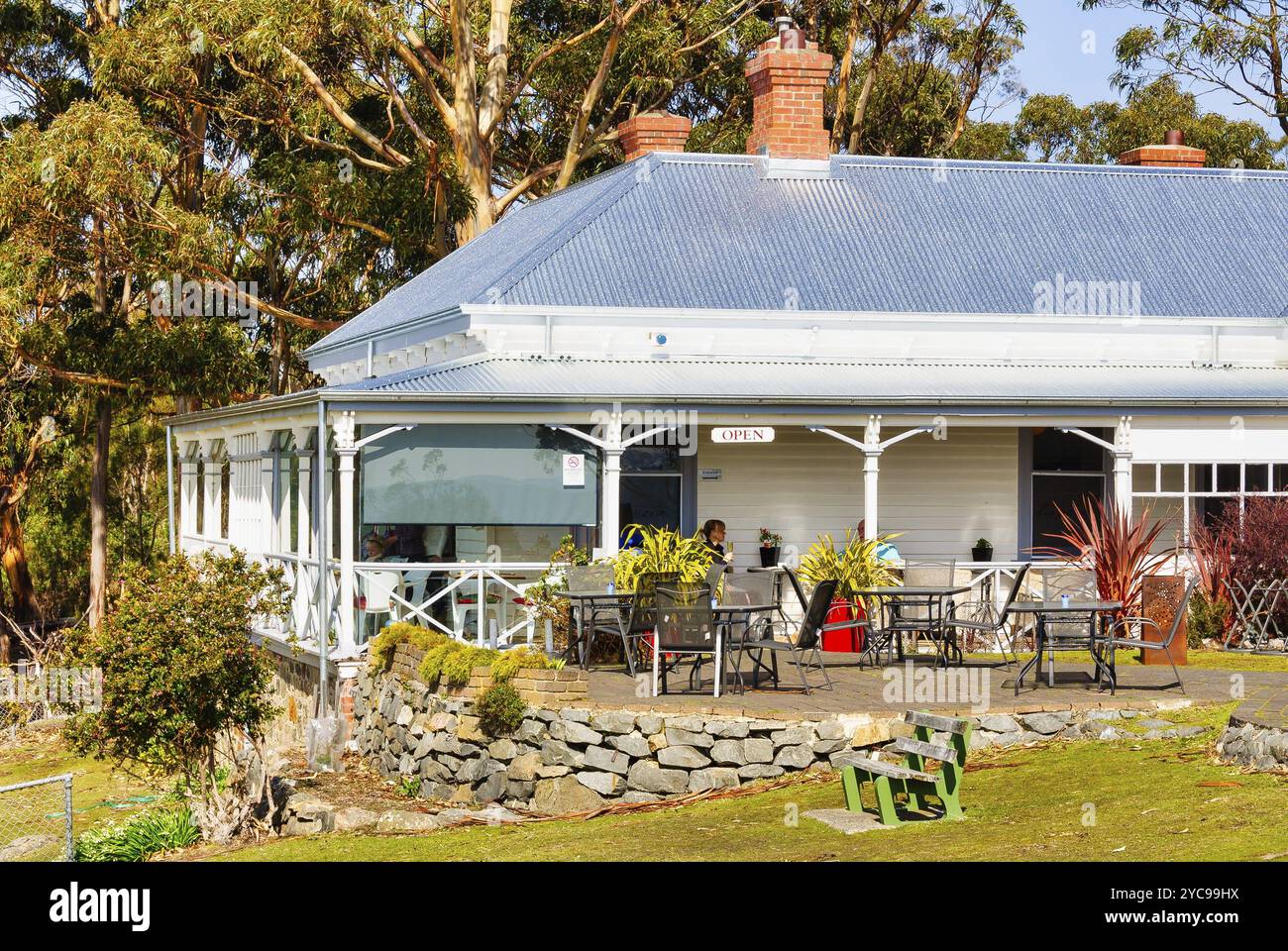 The Mount Nelson Signal Station Brasserie is in the original head ...