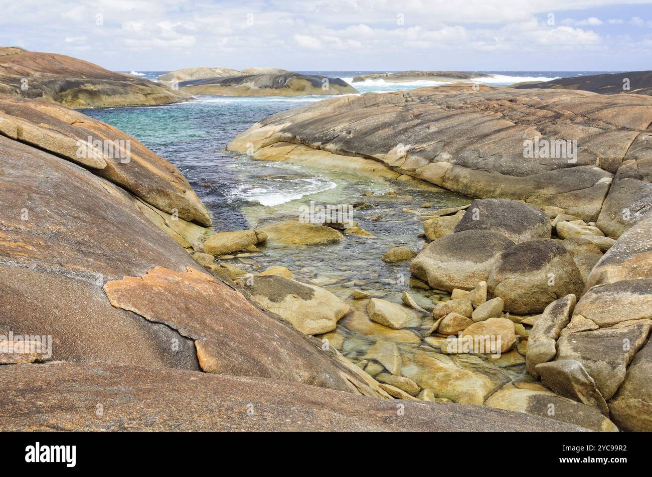 At Elephant Cove in William Bay National Park, Denmark, WA, Australia ...