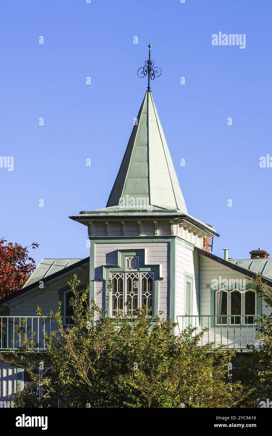 Gable roofed tower hi-res stock photography and images - Alamy