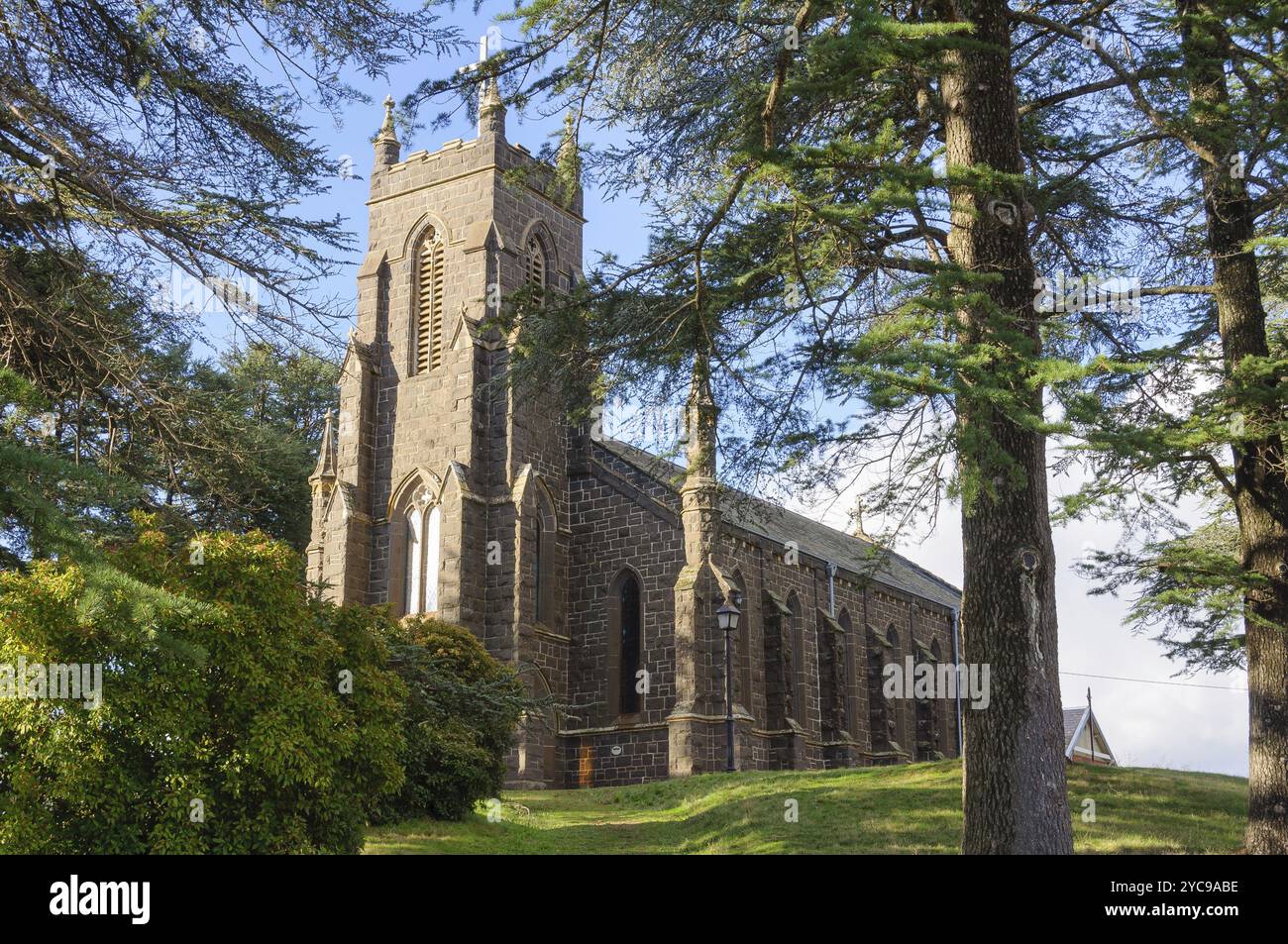 St Paul' Anglican Church is a striking Gothic bluestone church, Kyneton ...
