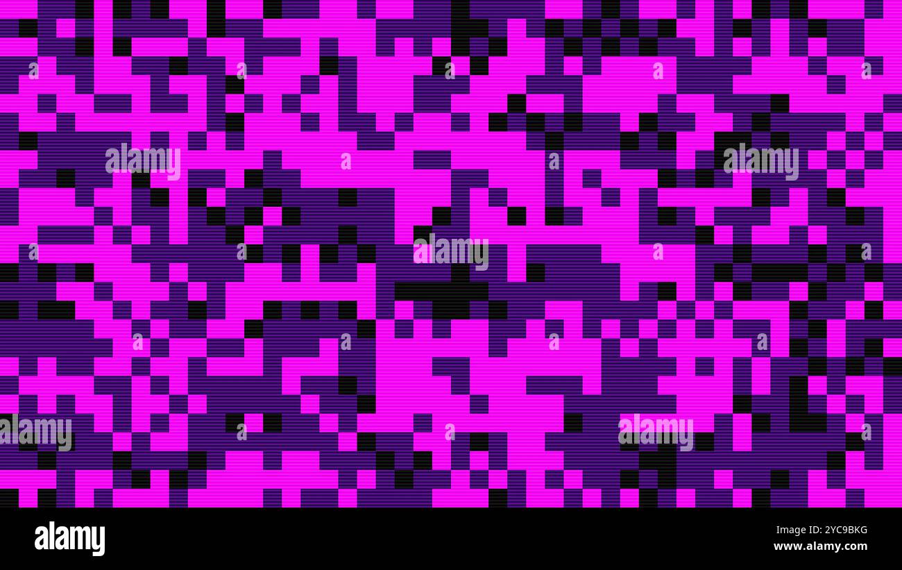 Abstract 90s screen tv color hi-res stock photography and images - Alamy