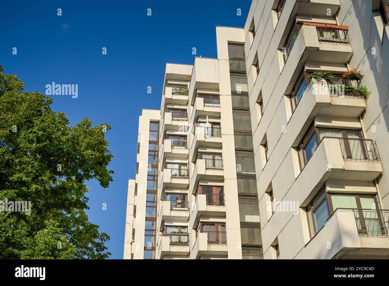 Residential building, high-rise, prefabricated building, Sesenheimer ...
