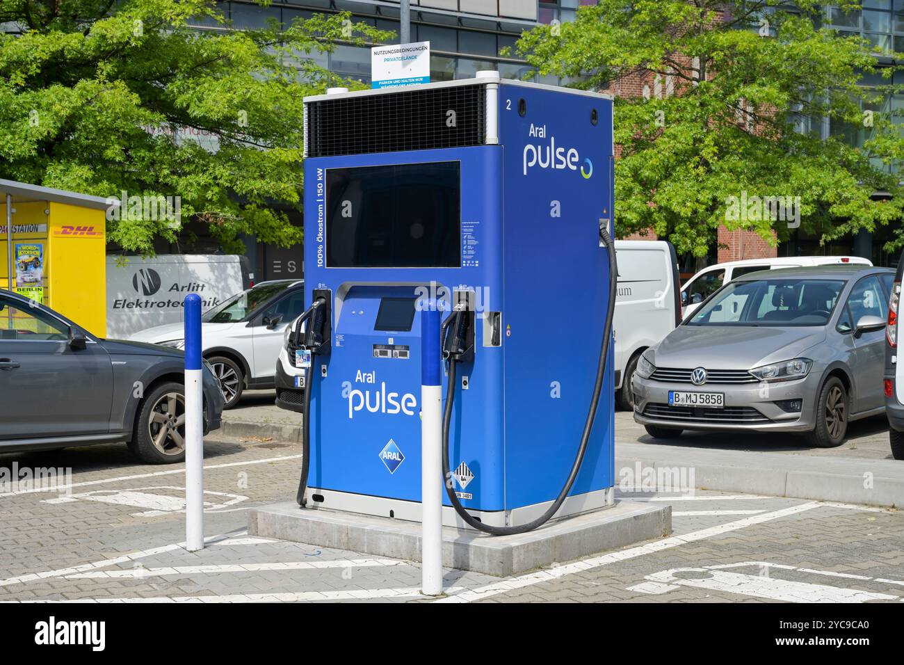 ARAL Pulse charging station, petrol station, Am Borsigturm, Berliner Straße, Tegel ...