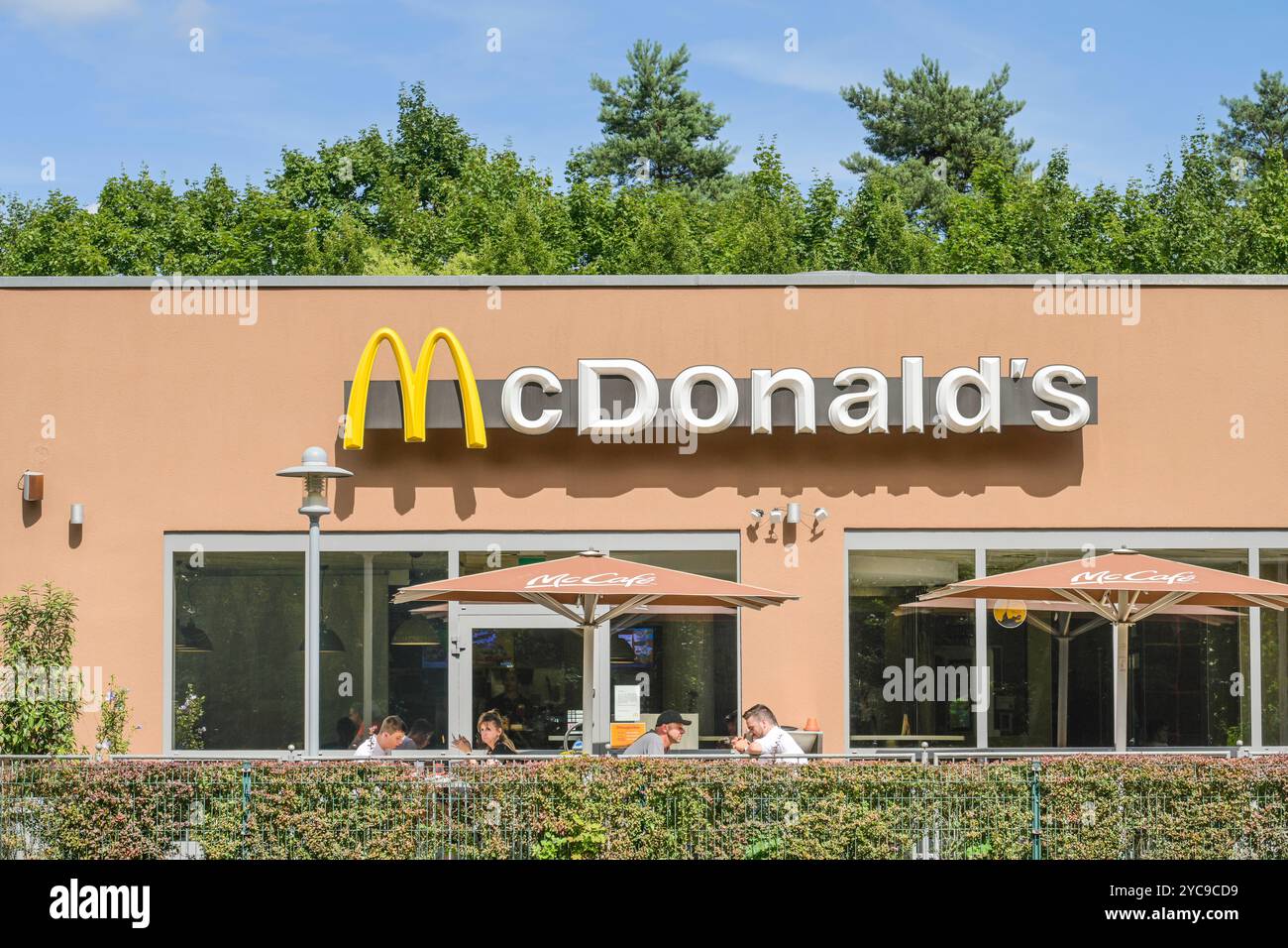 MC Donald´s, fast food restaurant, Nohlstraße, Glienicke/Nordbahn ...