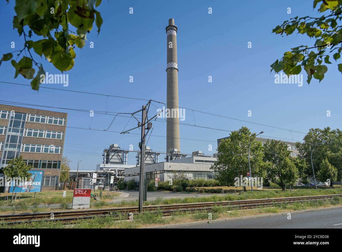 Marzahn Combined Heat and Power Plant, Rhinstraße, Marzahn, Berlin ...