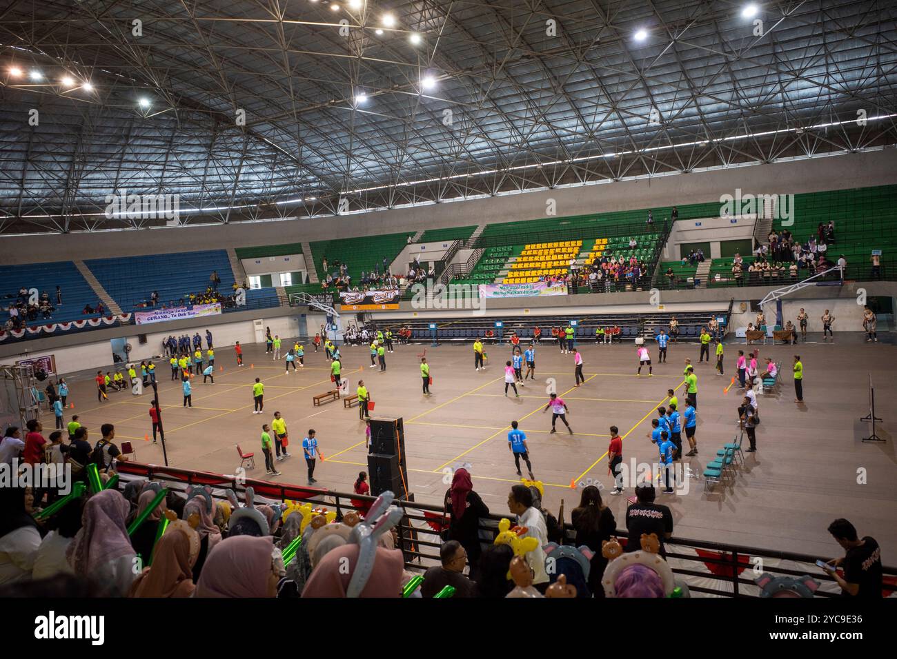 Yogyakarta, Indonesia - August 28, 2024: Gobak Sodor game in Yogyakarta ...