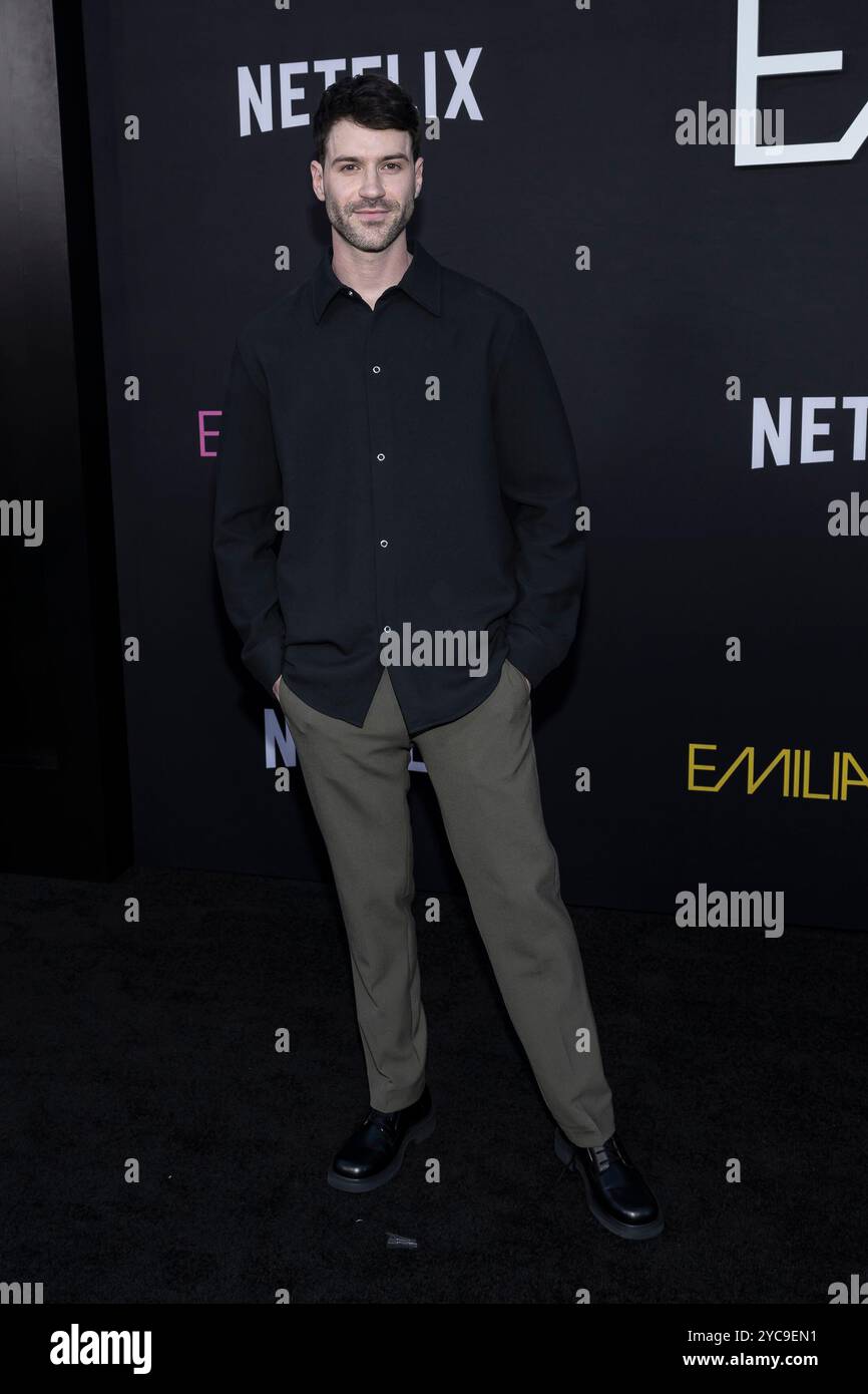 Los Angeles, USA. 21st Oct, 2024. Jonathan Tilkin attends the arrivals ...