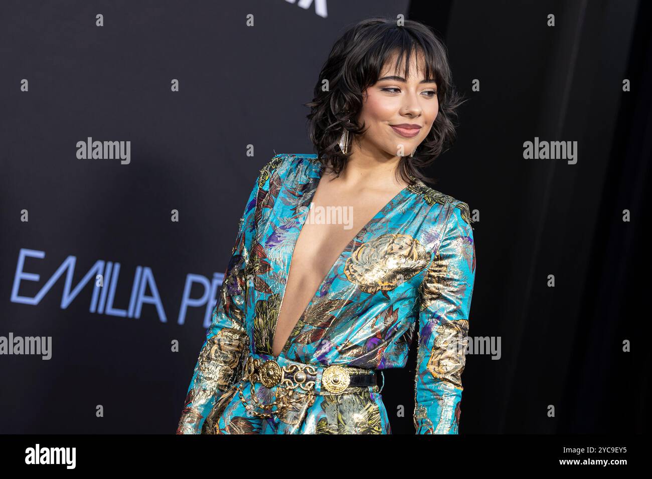 Los Angeles, USA. 21st Oct, 2024. Xochitl Gomez attends the arrivals of ...