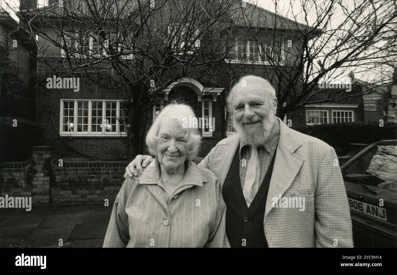 British artist Lewis Lupton and his wife, England 1970s Stock Photo - Alamy