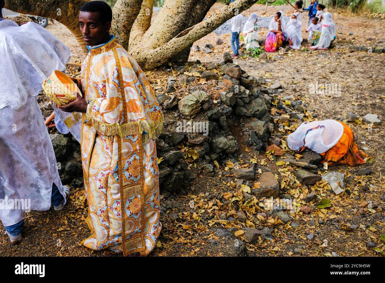 Ethiopia, Lalibela, January 2024: celebrations of Timket, Ethiopia's ...