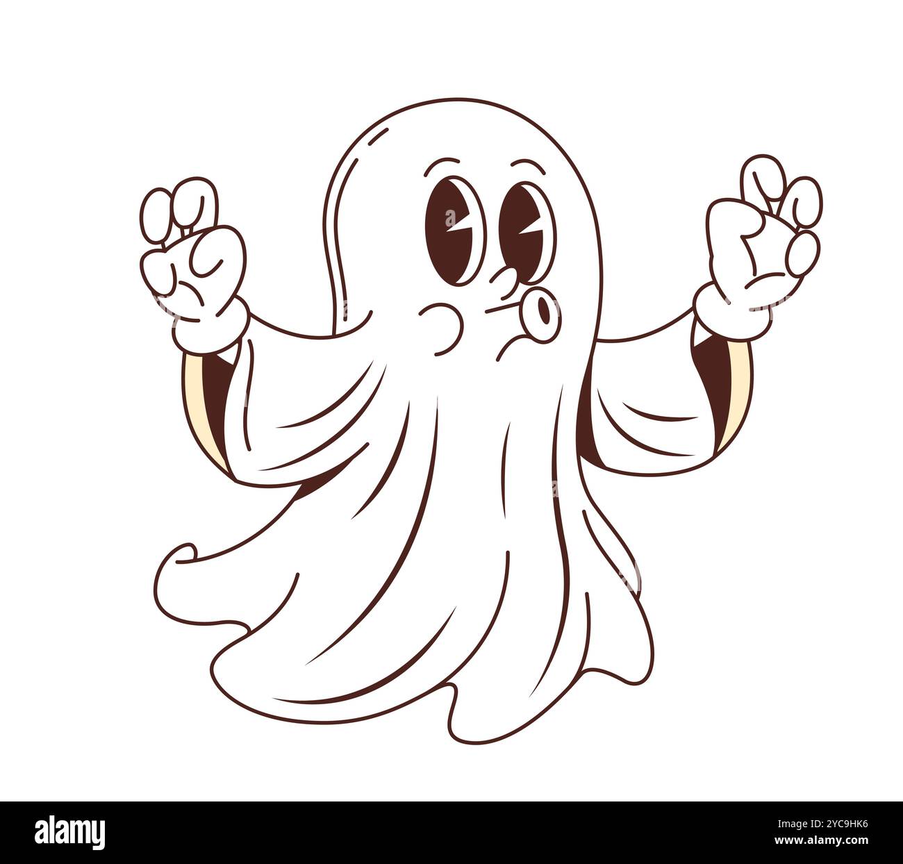 1960s halloween Stock Vector Images - Alamy