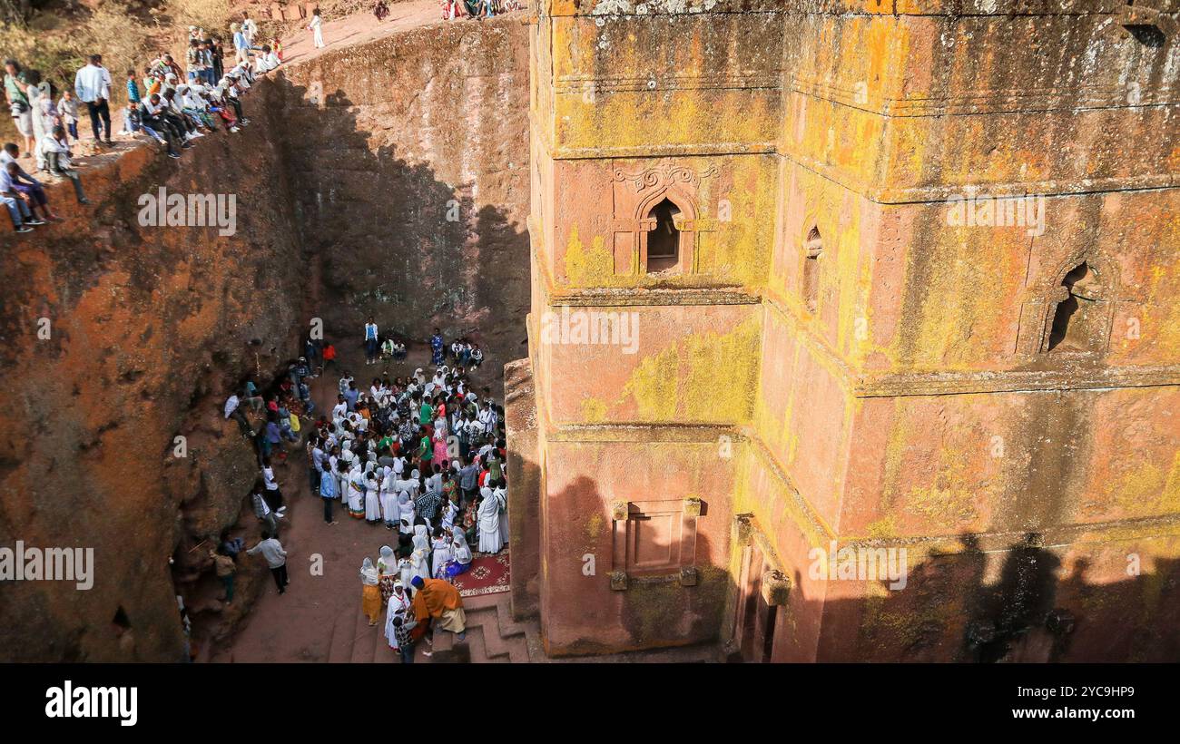 Ethiopia, Lalibela, January 2024: celebrations of Timket, Ethiopia's ...
