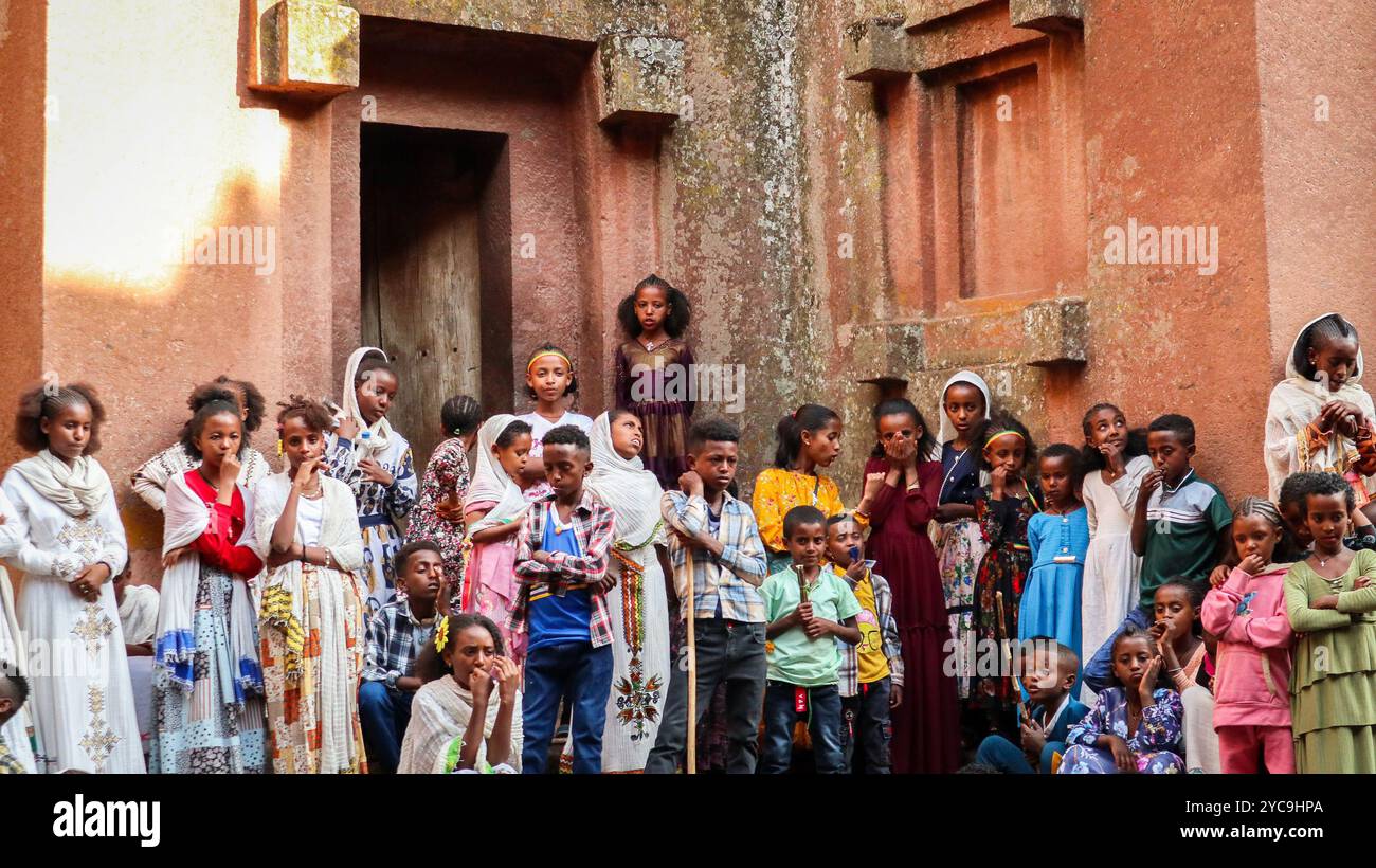 Ethiopia, Lalibela, January 2024: celebrations of Timket, Ethiopia's ...
