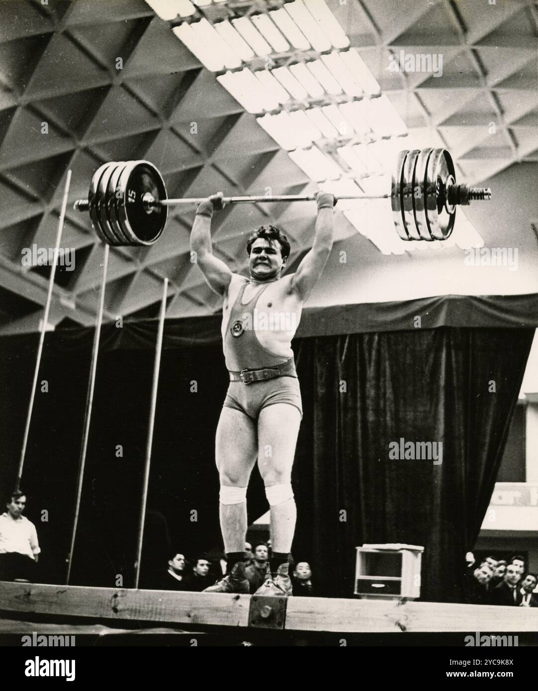 Soviet heavyweight lifter Estonian Jaan Talts, 1970s Stock Photo - Alamy