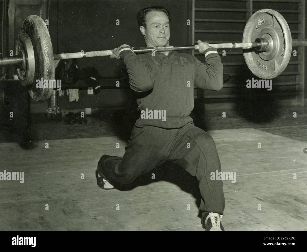 Soviet weightlifter hi-res stock photography and images - Alamy