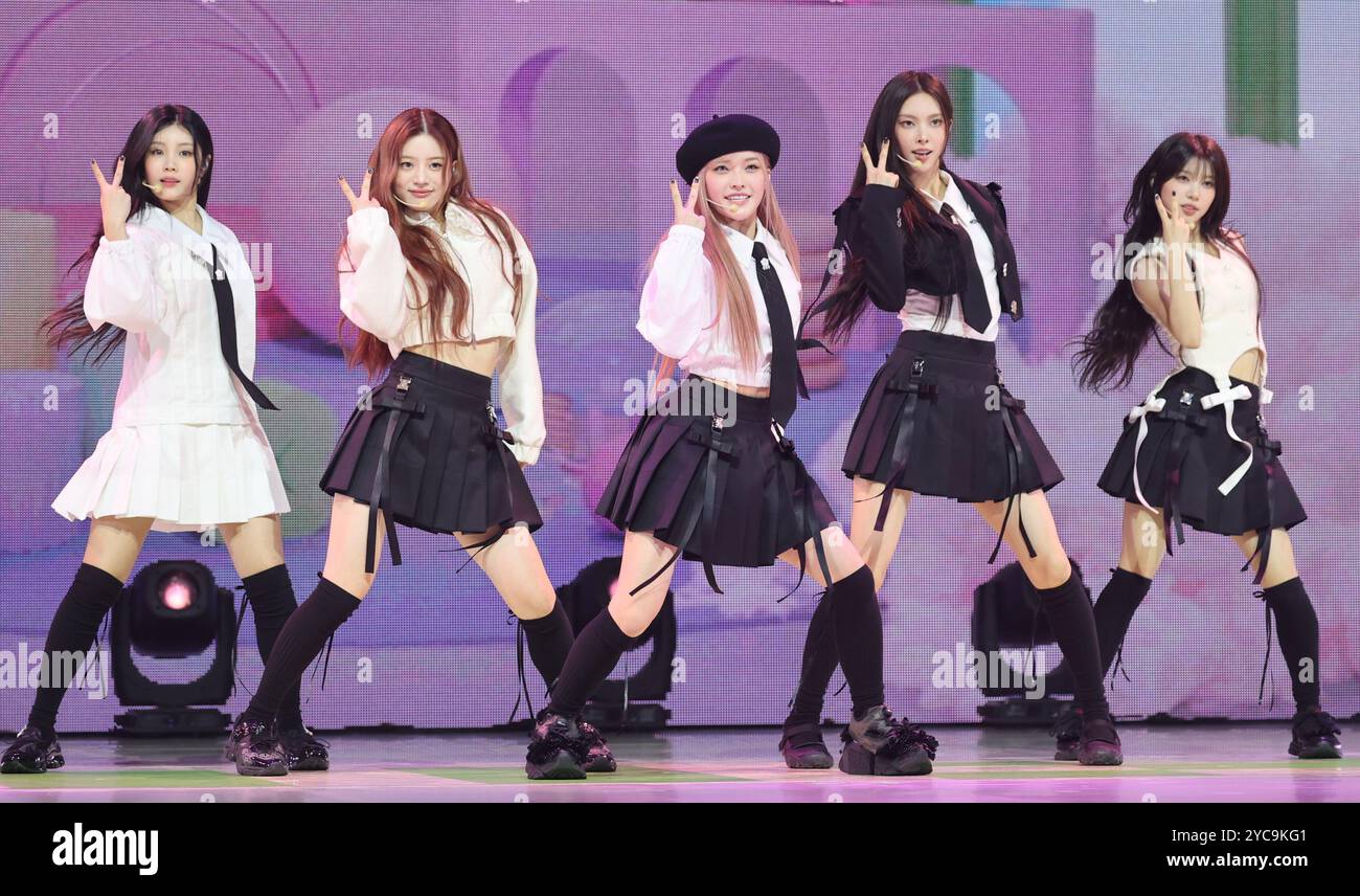 22nd Oct, 2024. S. Korean girl group Illit South Korean girl group ...