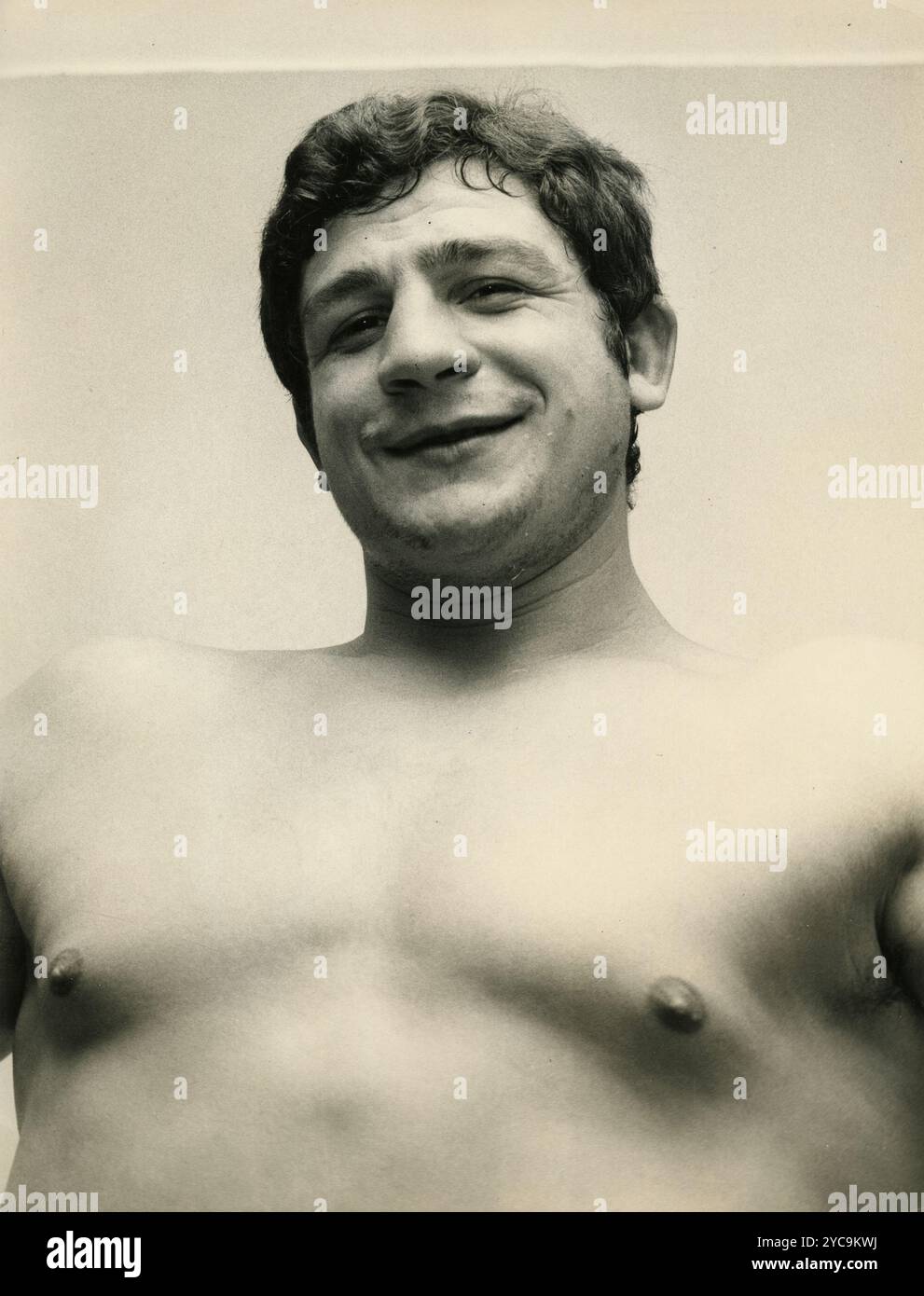 Italian professional boxer Mario Baruzzi, 1960s Stock Photo - Alamy