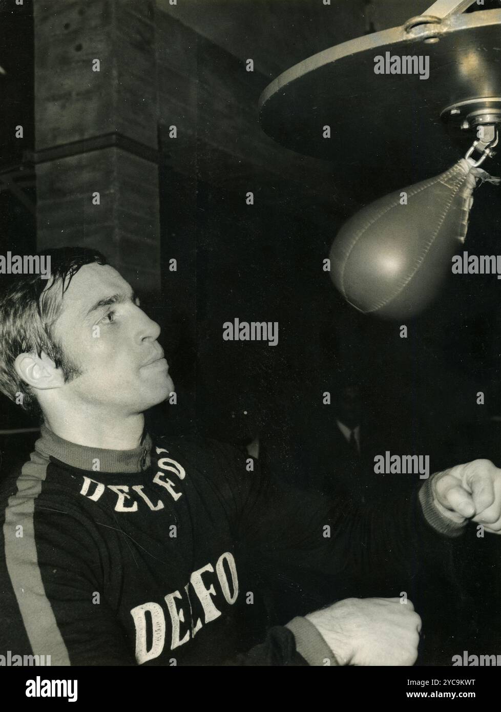 Danish professional boxer Tom Bogs, 1970 Stock Photo - Alamy