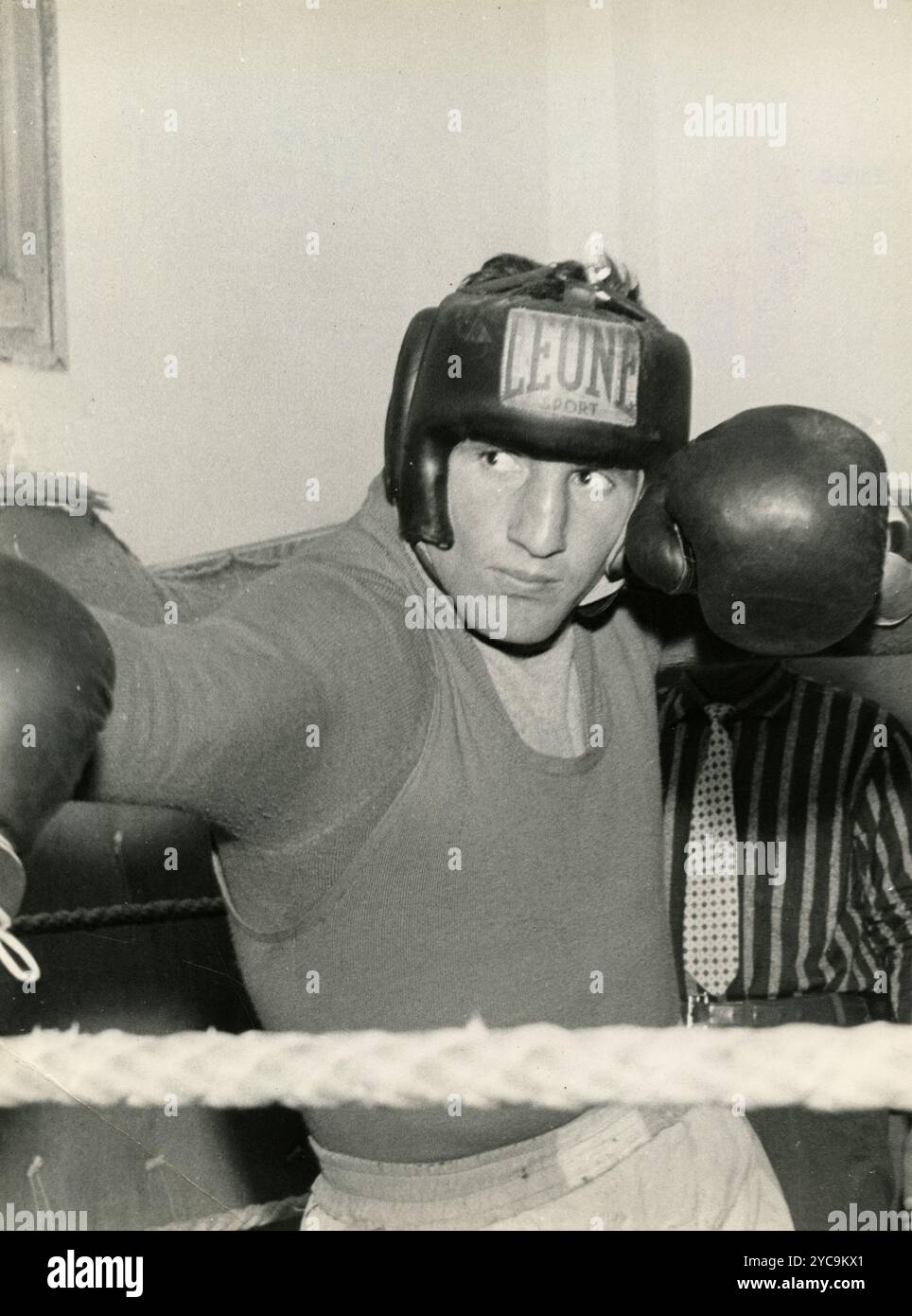 Danish professional boxer Tom Bogs, 1970 Stock Photo - Alamy