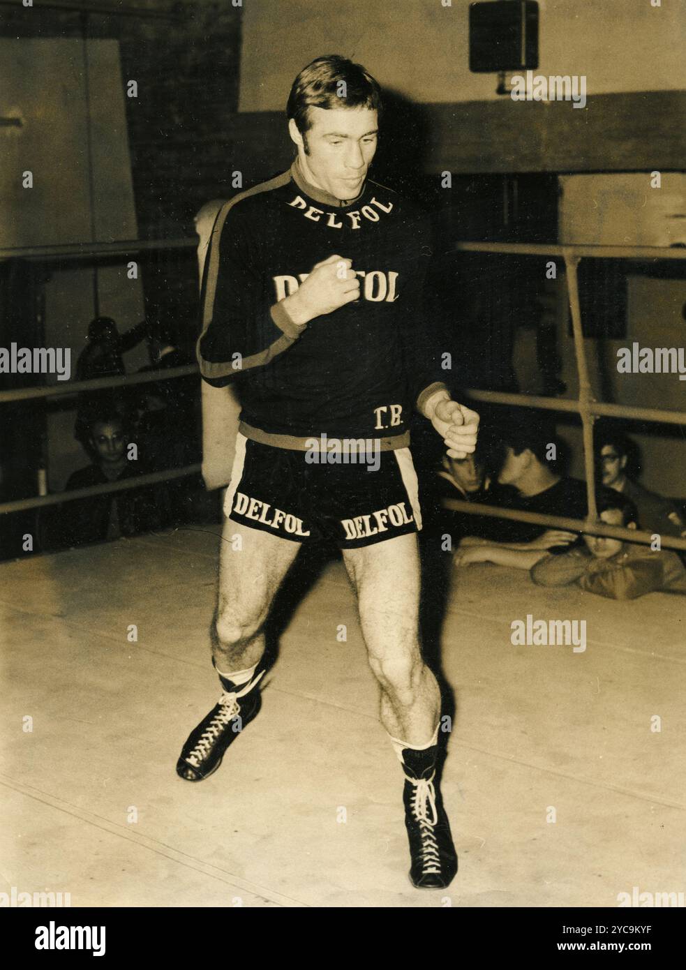 Danish professional boxer Tom Bogs, 1970 Stock Photo - Alamy