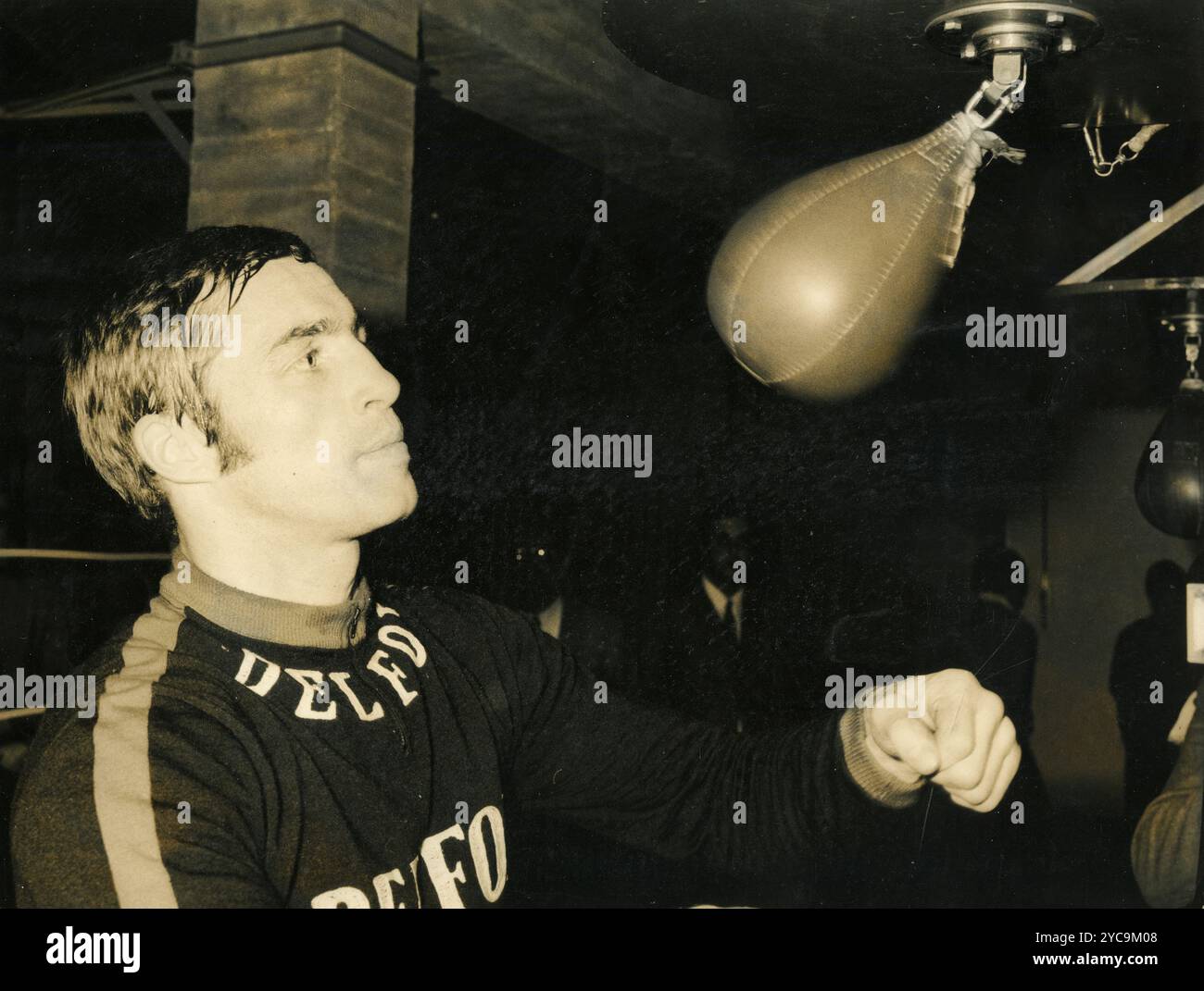 Danish professional boxer Tom Bogs, 1970 Stock Photo - Alamy