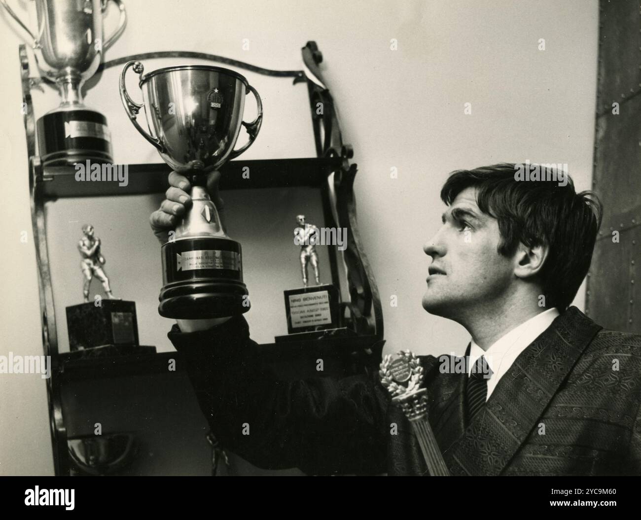 Italian professional boxer Nino Benvenuti, Italy 1966 Stock Photo - Alamy