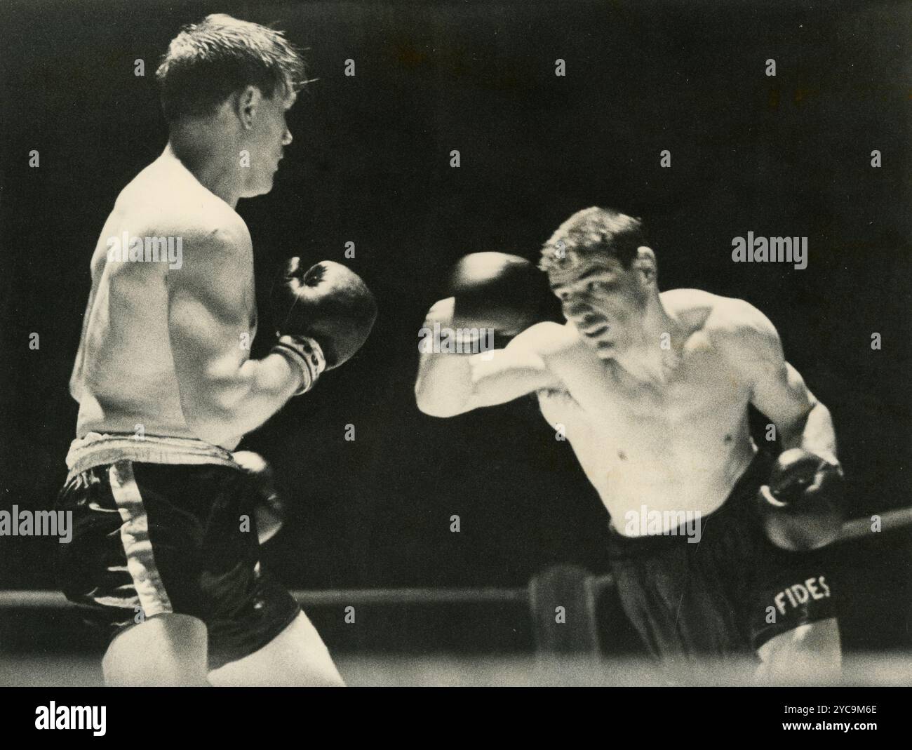 Italian professional boxer Giulio Rinaldi, 1960s Stock Photo - Alamy