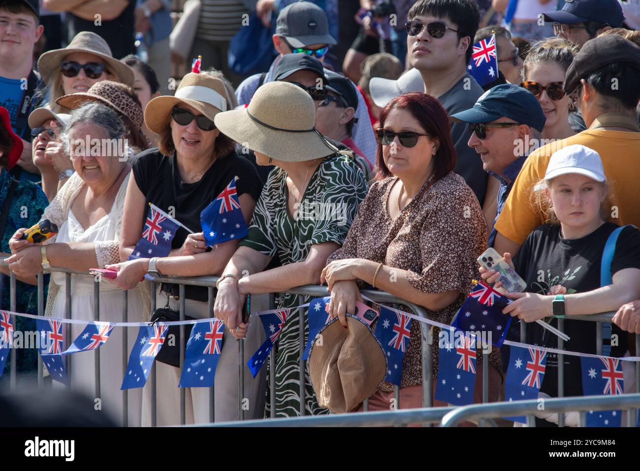 Sydney, Australia. 22nd October 2024. King Charles III and Queen ...