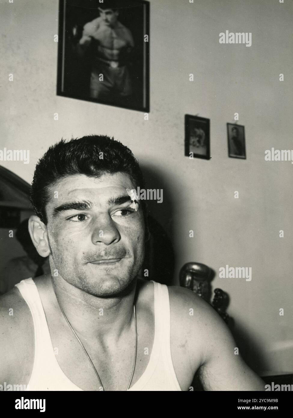 Italian professional boxer Giulio Rinaldi, 1960s Stock Photo - Alamy