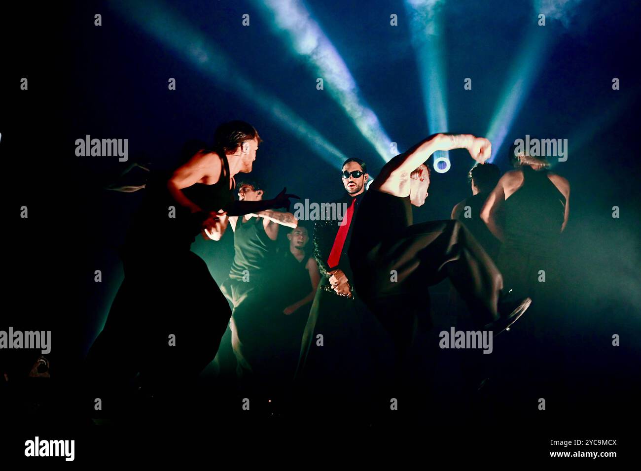 Italian singer Music Concert - MAHMOOD TOUR 2024 MAHMOOD during MAHMOOD ...