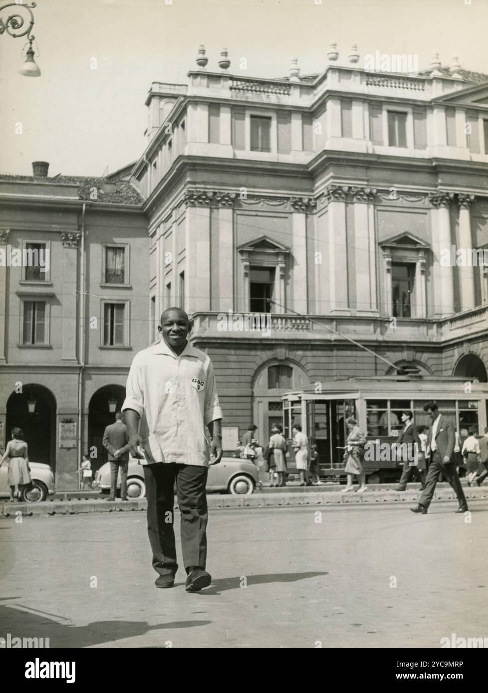 American professional boxer Eddie Perkins, 1960s Stock Photo - Alamy