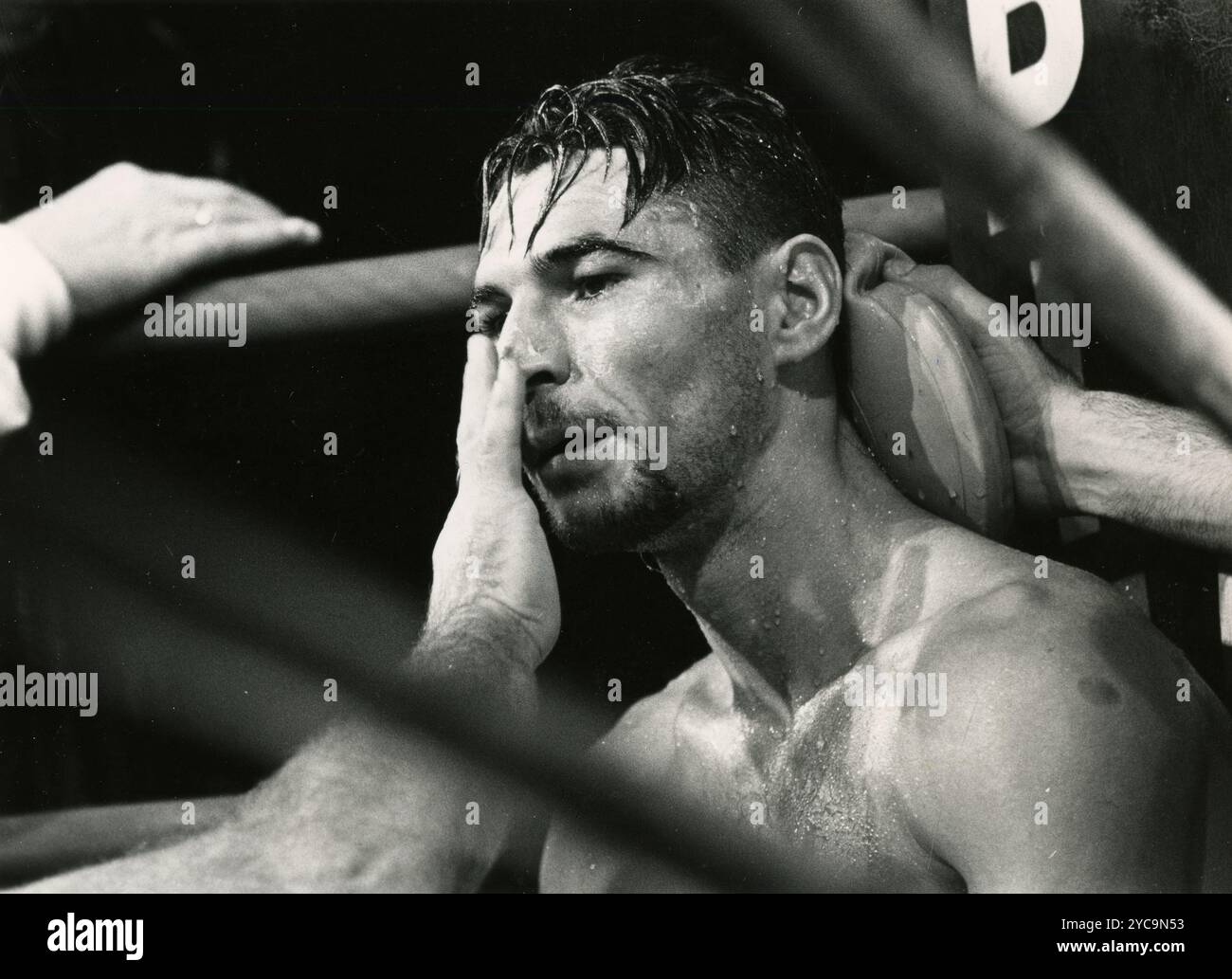 Italian professional boxer Giovanni Parisi, 1990s Stock Photo - Alamy