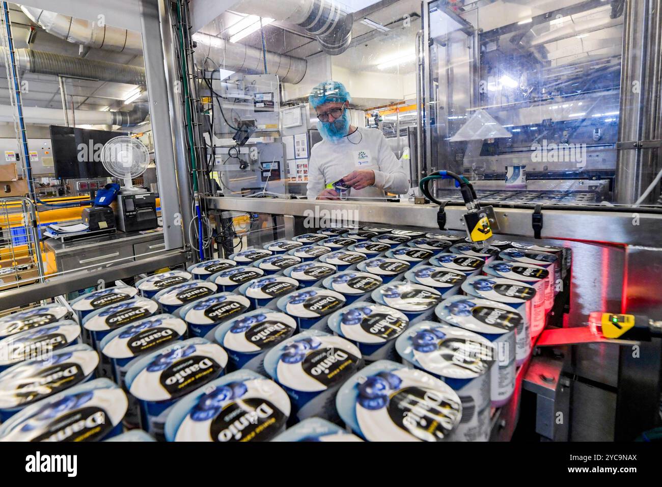 Danone factory hi-res stock photography and images - Alamy