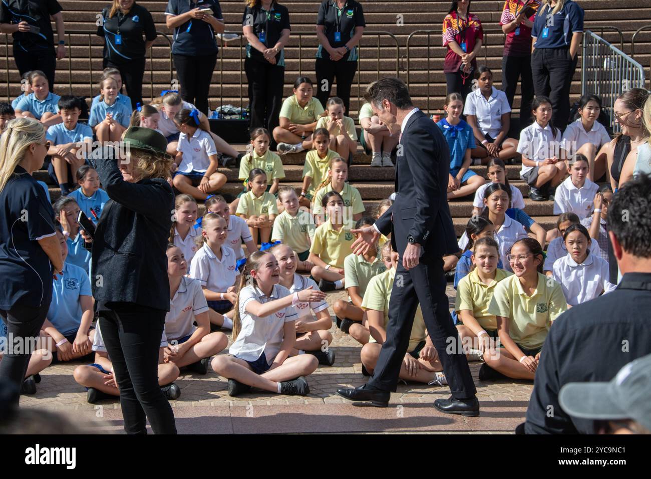 Sydney, Australia. 22nd October 2024. King Charles III and Queen ...