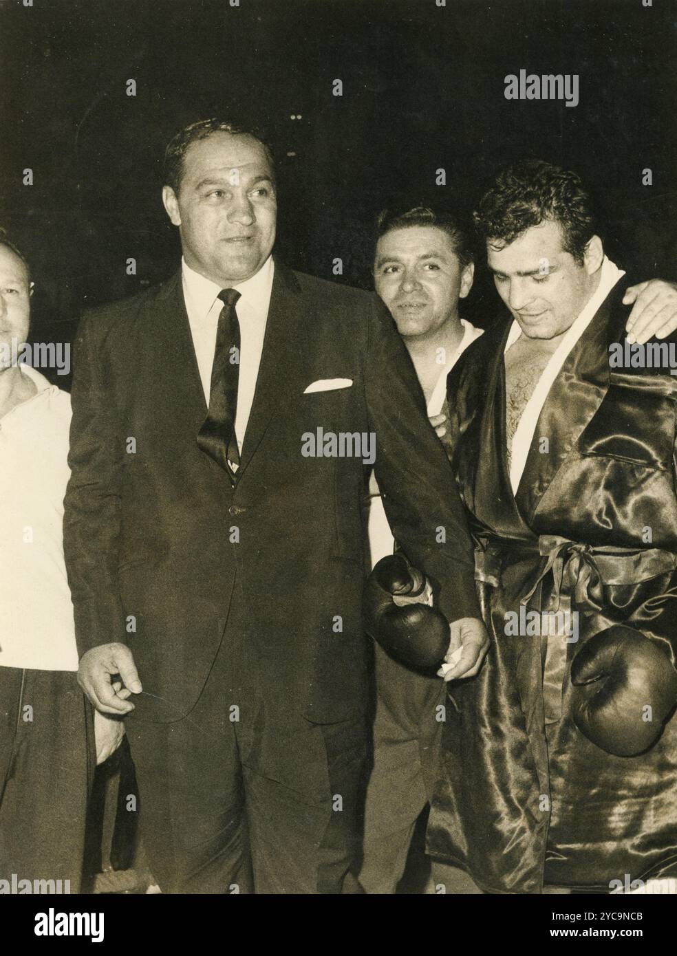 Italian professional boxer Rocky Marciano, Milan 1960s Stock Photo - Alamy