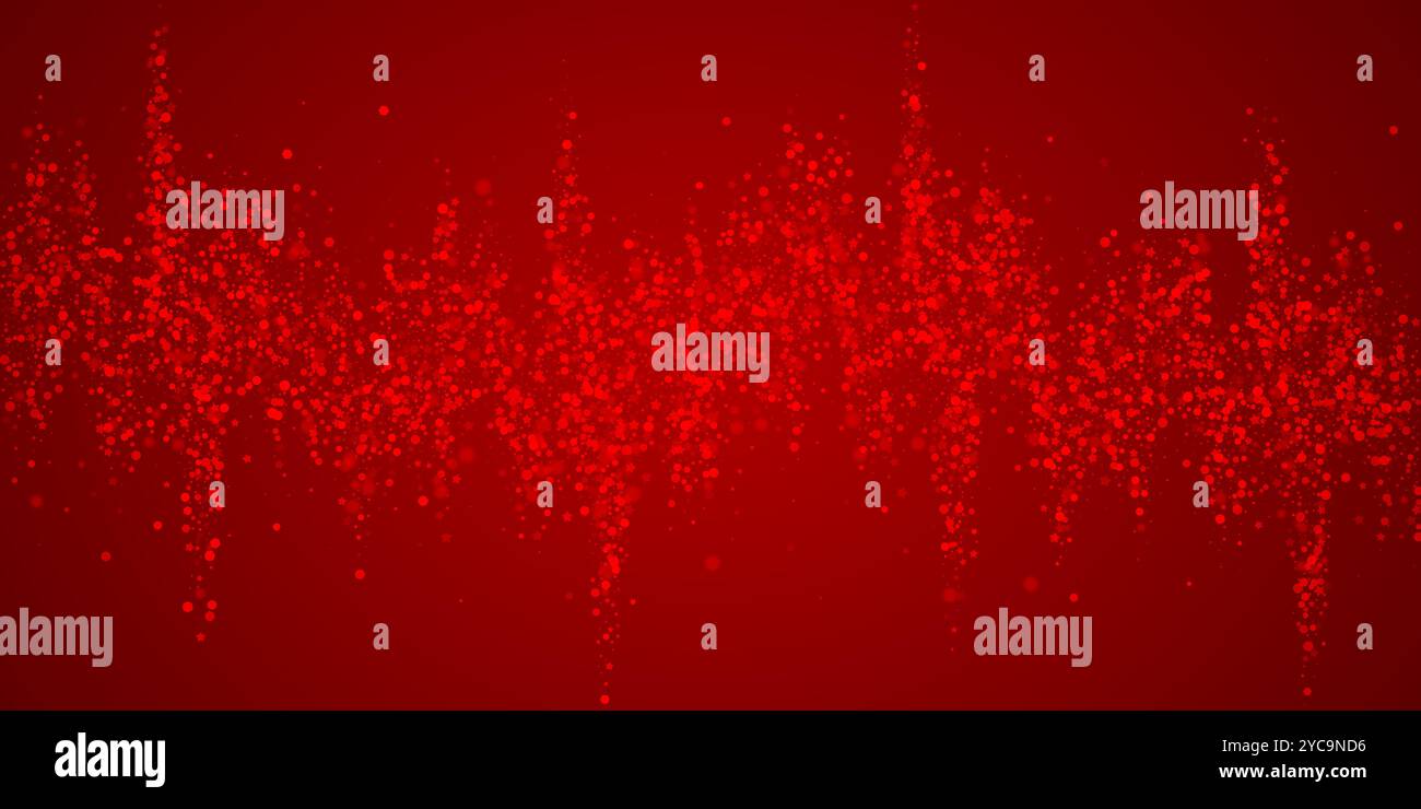 Magic falling snow christmas background. Subtle flying snow flakes and ...