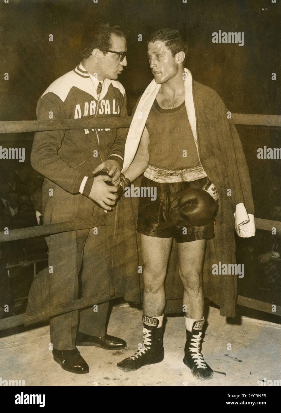 Italian professional boxer Giovanni Girgenti, 1960s Stock Photo - Alamy