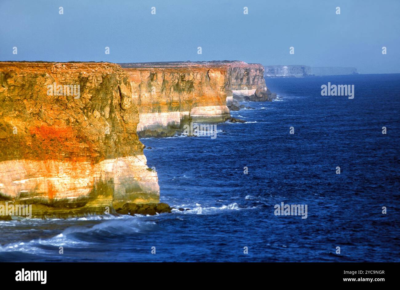 Coastline along the Great Australian Bight, Australia Stock Photo - Alamy