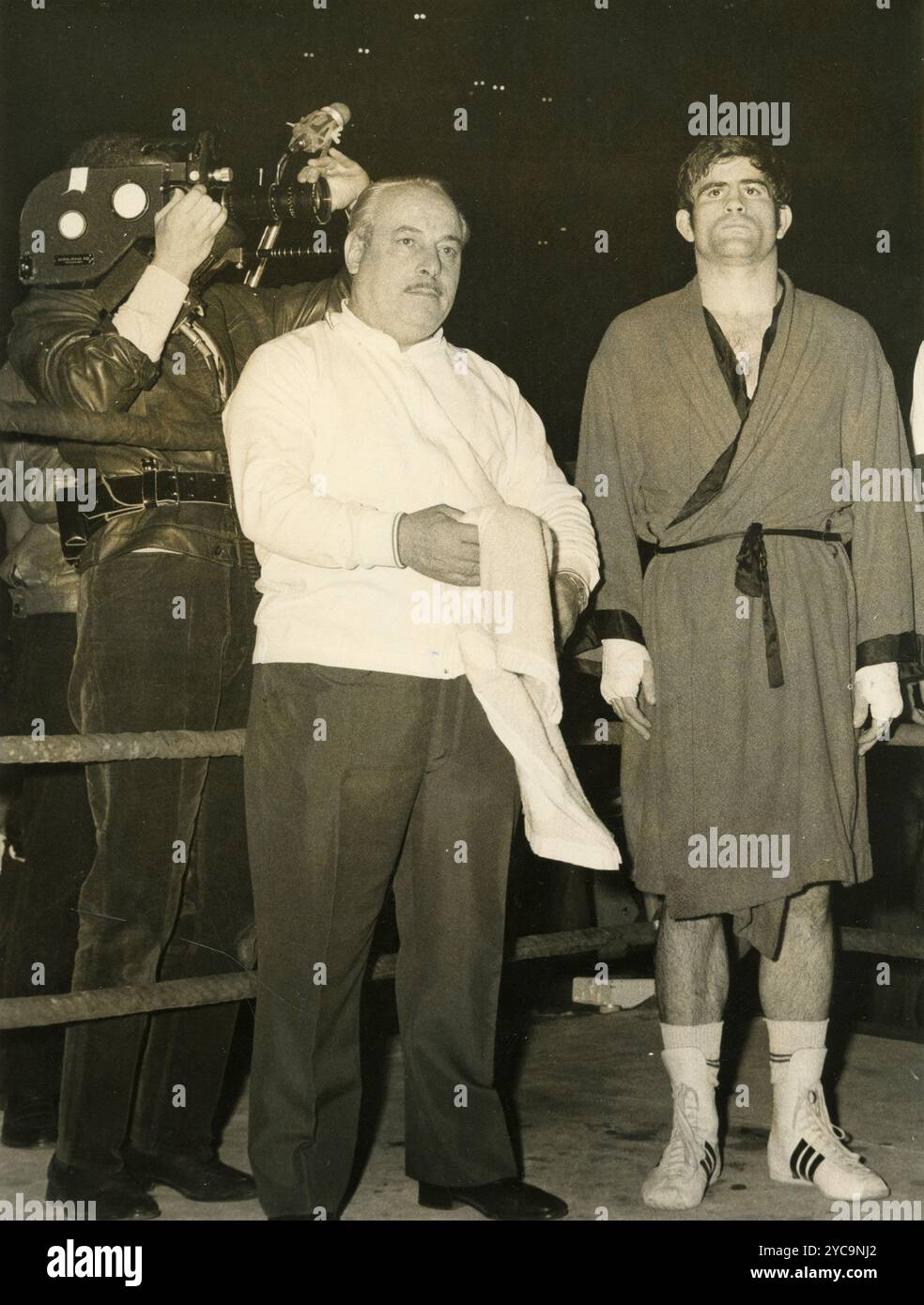 French professional boxer Joseph Gonzales, 1967 Stock Photo - Alamy