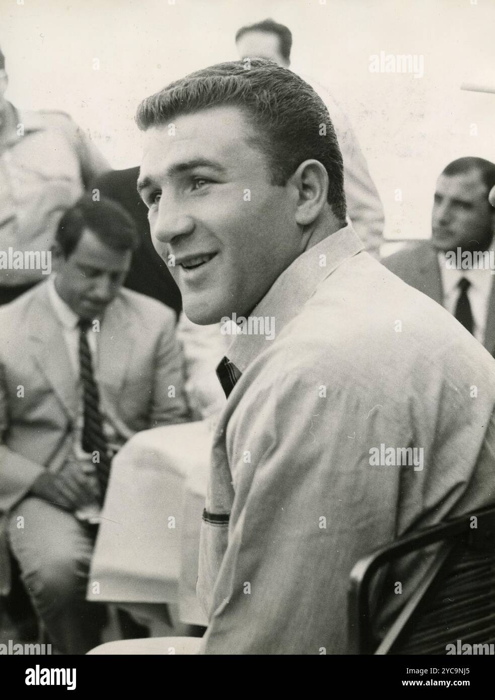 German professional boxer Peter Klaus Gumpert, 1965 Stock Photo - Alamy